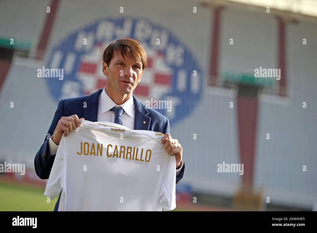 05.12.2016., Split, Croatia - Joan Carrillo is the new head coach of Hajduk's first team. Photo ...
