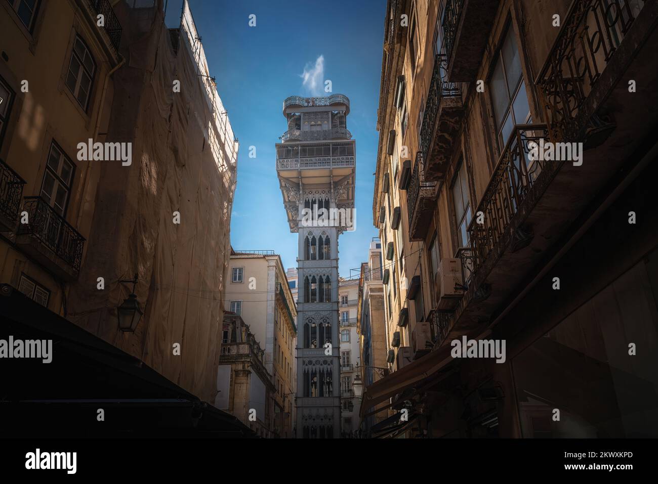 Elevador de santa justa lift elevador hi-res stock photography and ...