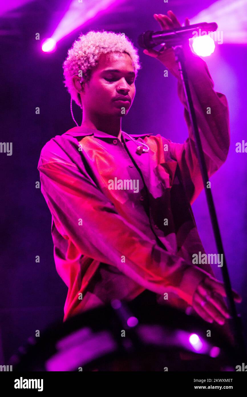 Milan Italy. 27 November 2022. The American singer-songwriter DESTIN ...