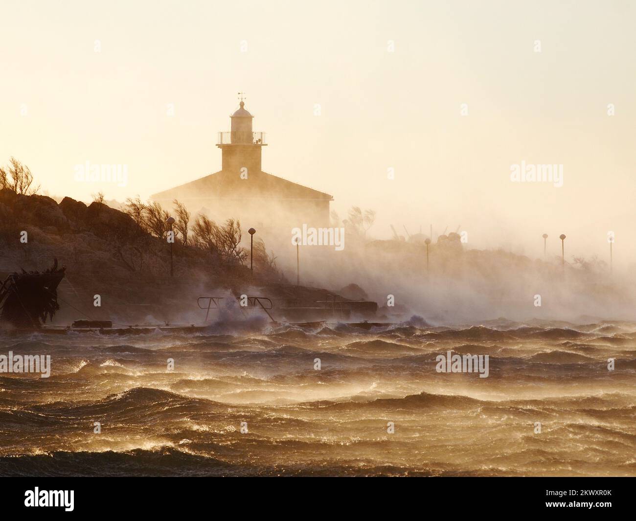 06.01.2017., Makarska, Croatia - On the Makarska area for two days ...