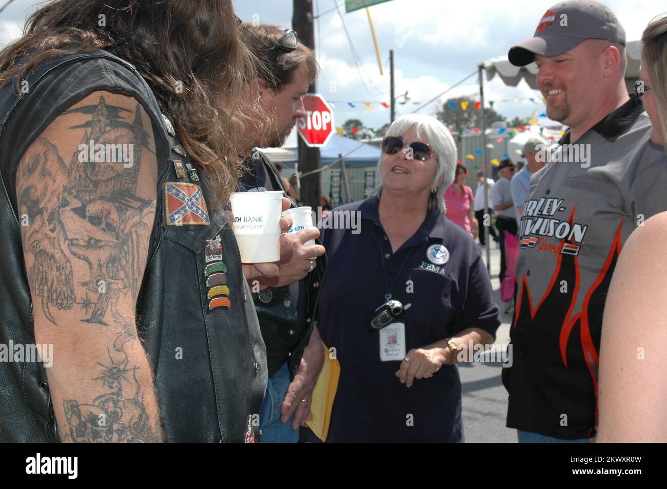 Community Relations workers in the field.. Photographs Relating to ...