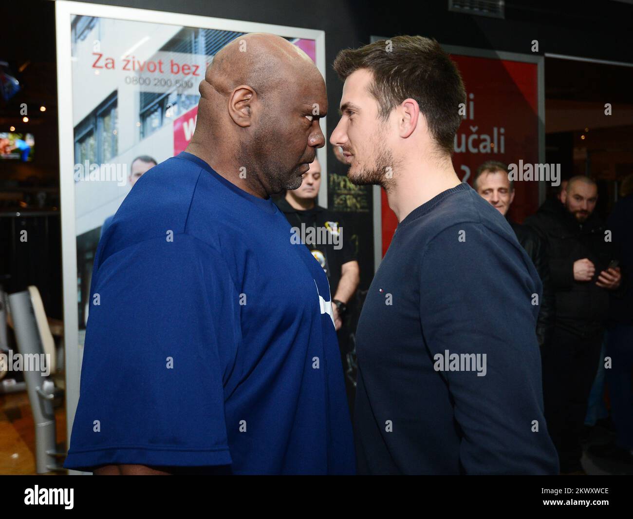 21.01.2017., Kutija sibica, Zagreb, Croatia - Robert Malcolm "Bob" Sapp ...