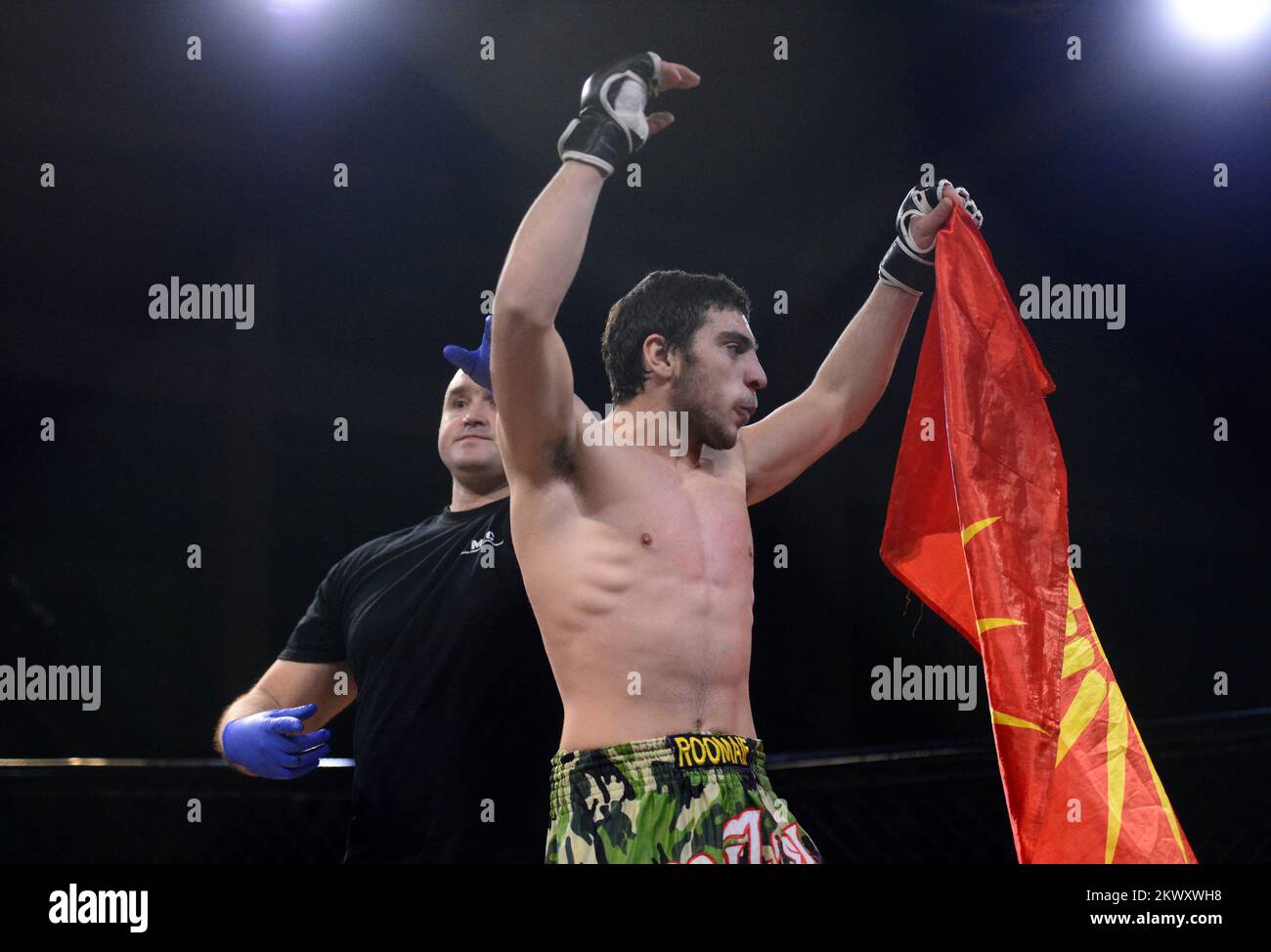 21.01.2017., Sports Hall Tresnjevka, Zagreb, Croatia - MMA event Munja ...