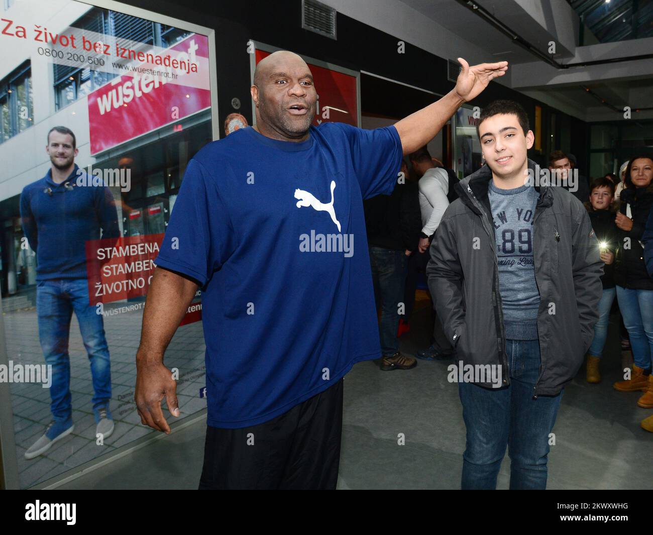 21.01.2017., Kutija sibica, Zagreb, Croatia - Robert Malcolm "Bob" Sapp ...