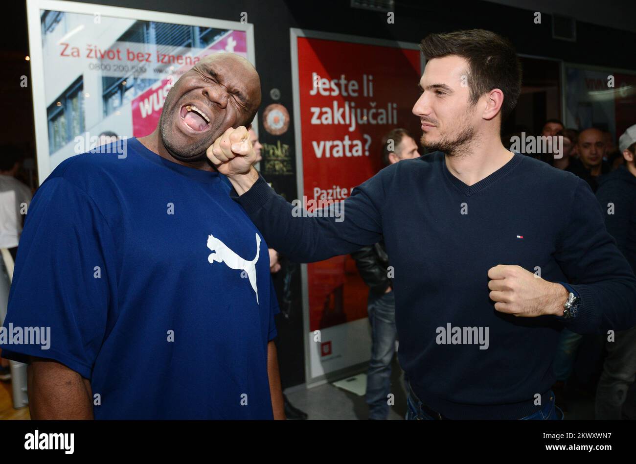 21.01.2017., Kutija sibica, Zagreb, Croatia - Robert Malcolm "Bob" Sapp ...