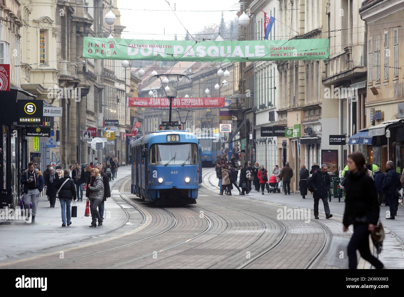 02.02.2017., Zagreb, After few week of extreme cold there is finally ...