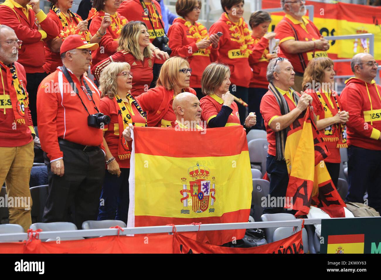 03.02.2017., dvorana Gradski vrt, Osijek - 2017 Davis Cup World Group, first round, Croatia vs ...