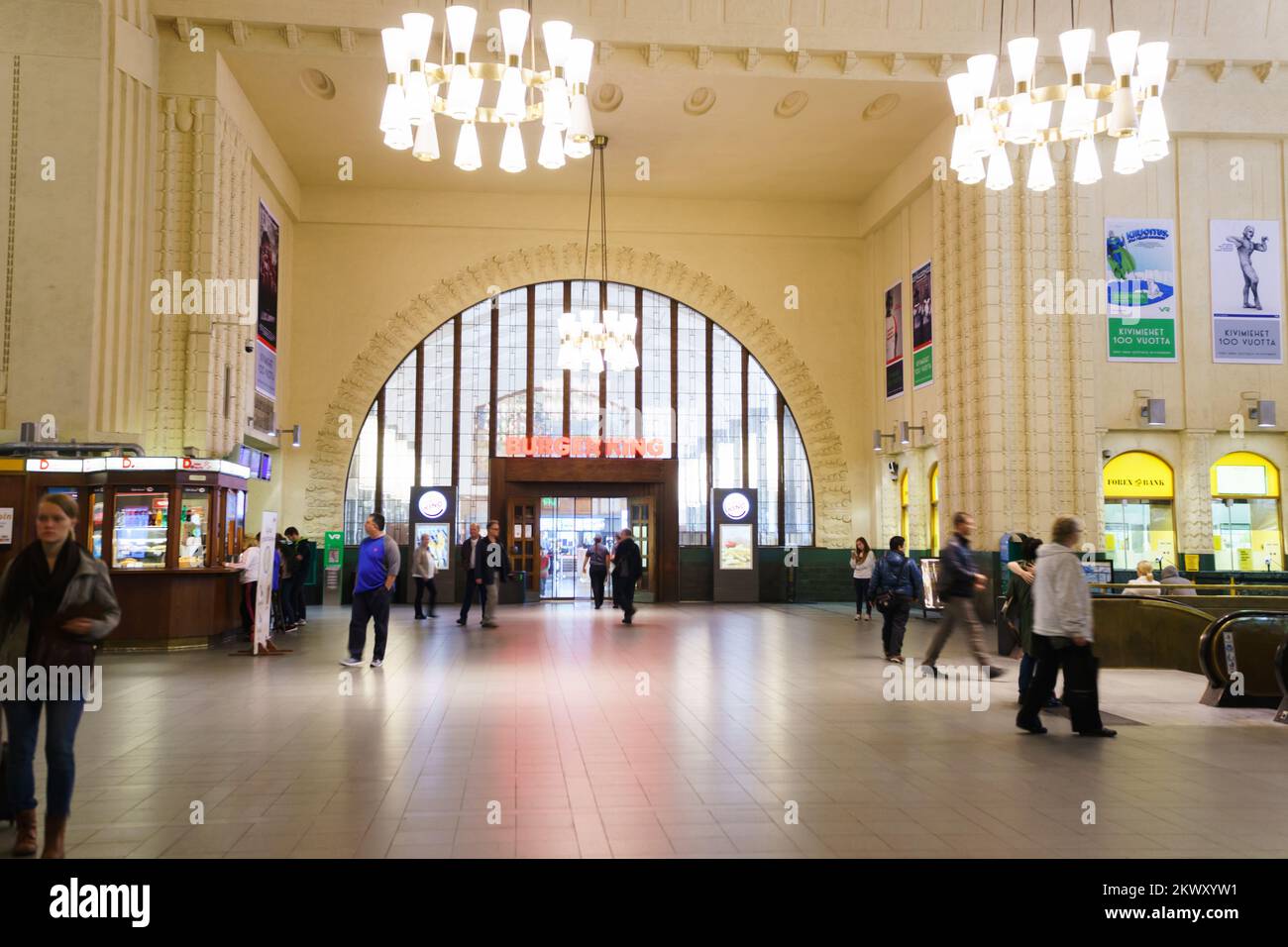 Helsinki central station interior hi-res stock photography and images ...