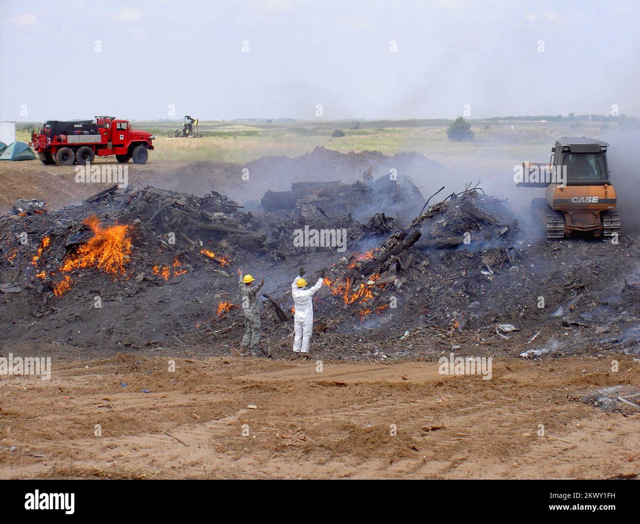 The burn pit operation in Kansas. Kansas Severe Storms, Tornadoes, and ...