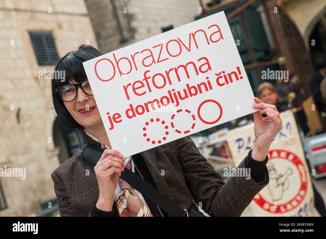 19.02.2017., Stradun, Dubrovnik, Croatia - The traditional parade of ...