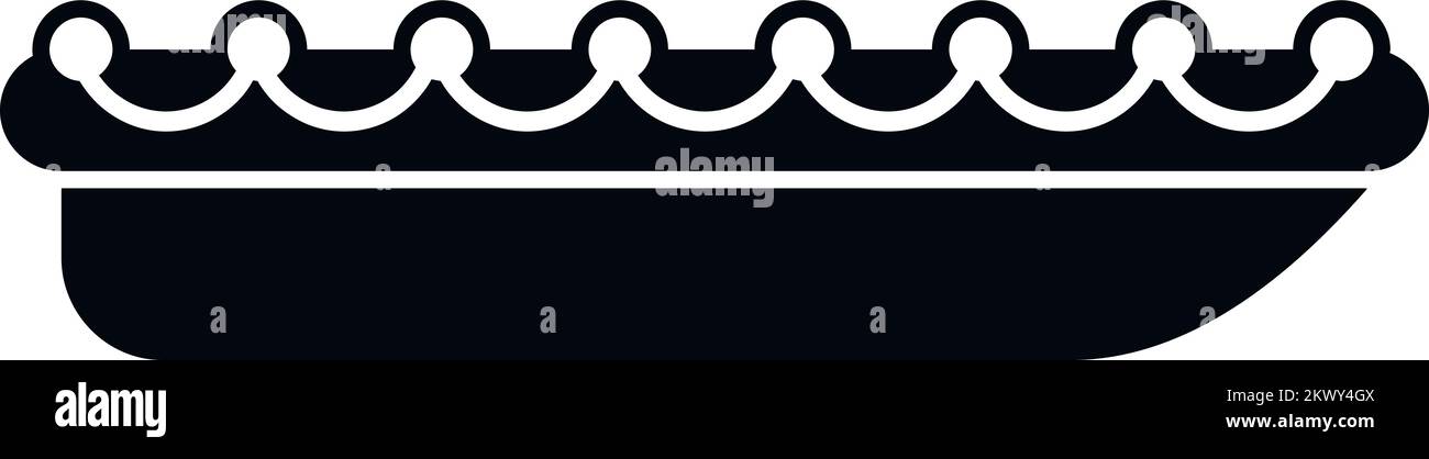 Ship rescue icon simple vector. Search flood. Coast safety Stock Vector ...