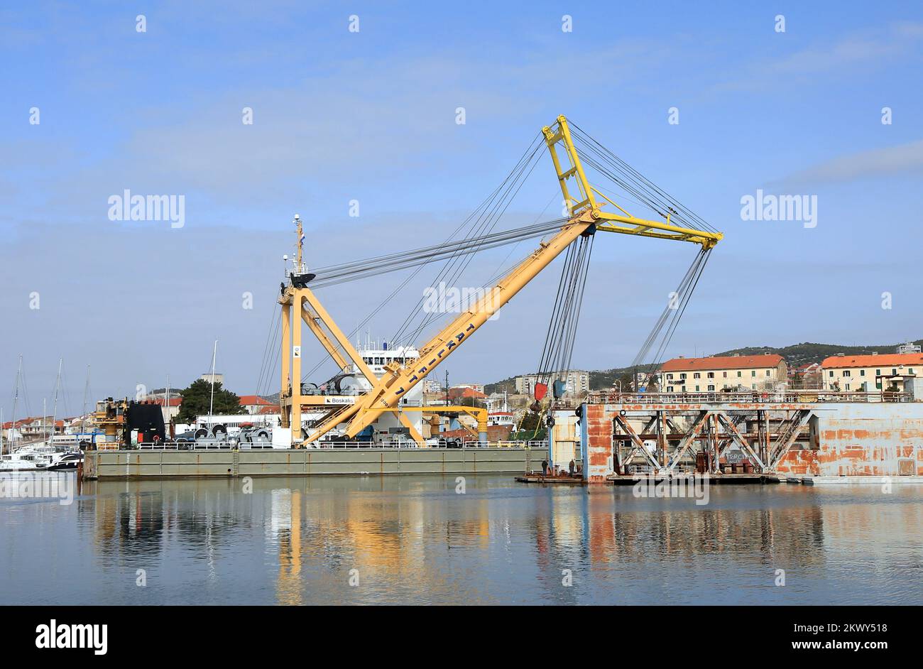 25.02.2017., Croatia, Sibenik - In the Sibenik port sailed the Dutch ...