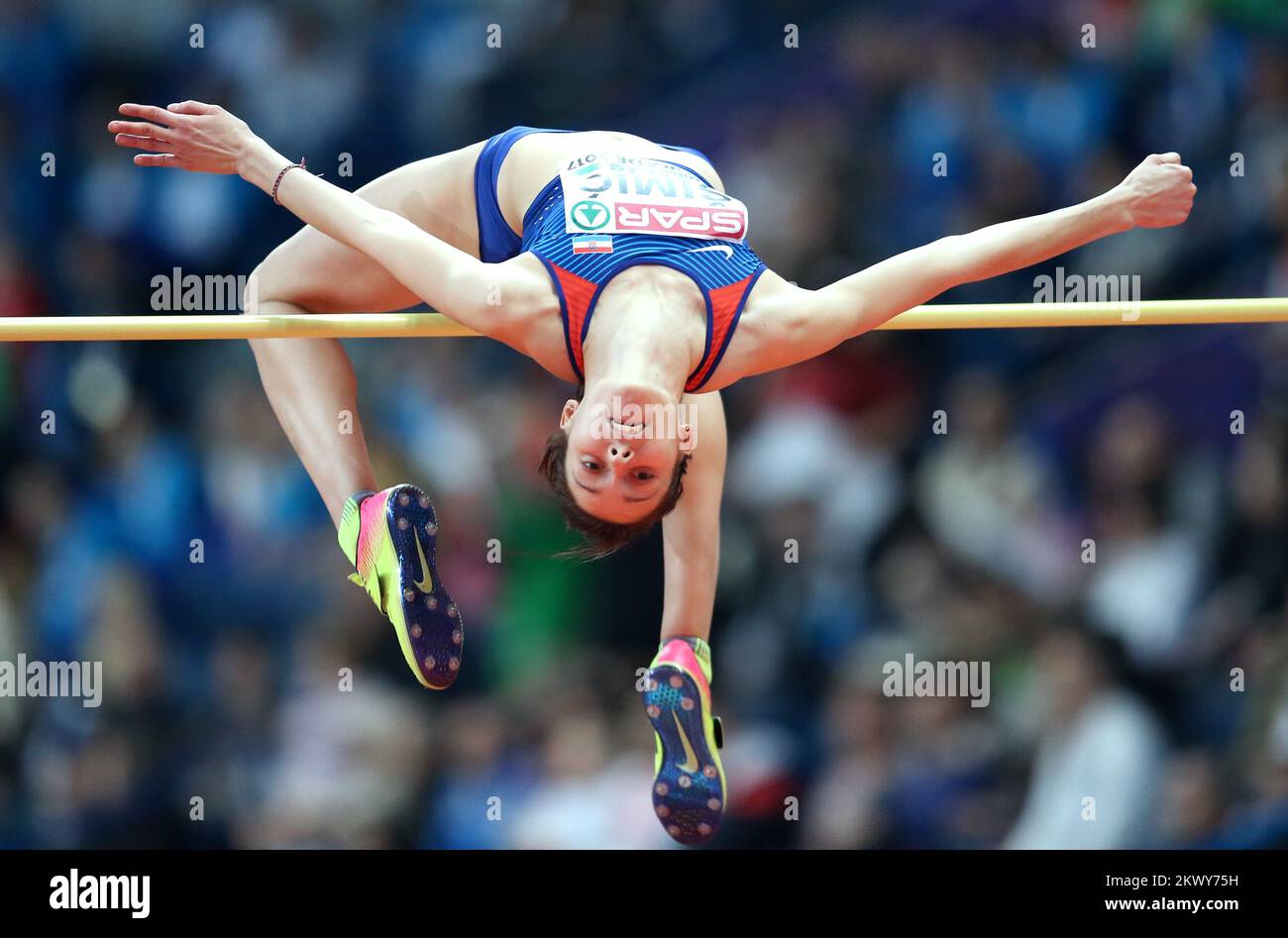 Ana simic high jump hi-res stock photography and images - Alamy