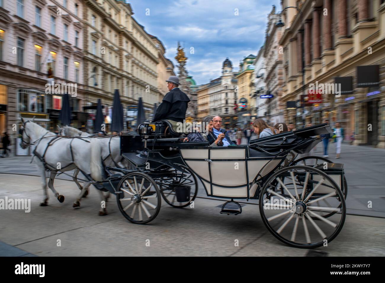 Austria viena sunset city hi-res stock photography and images - Alamy