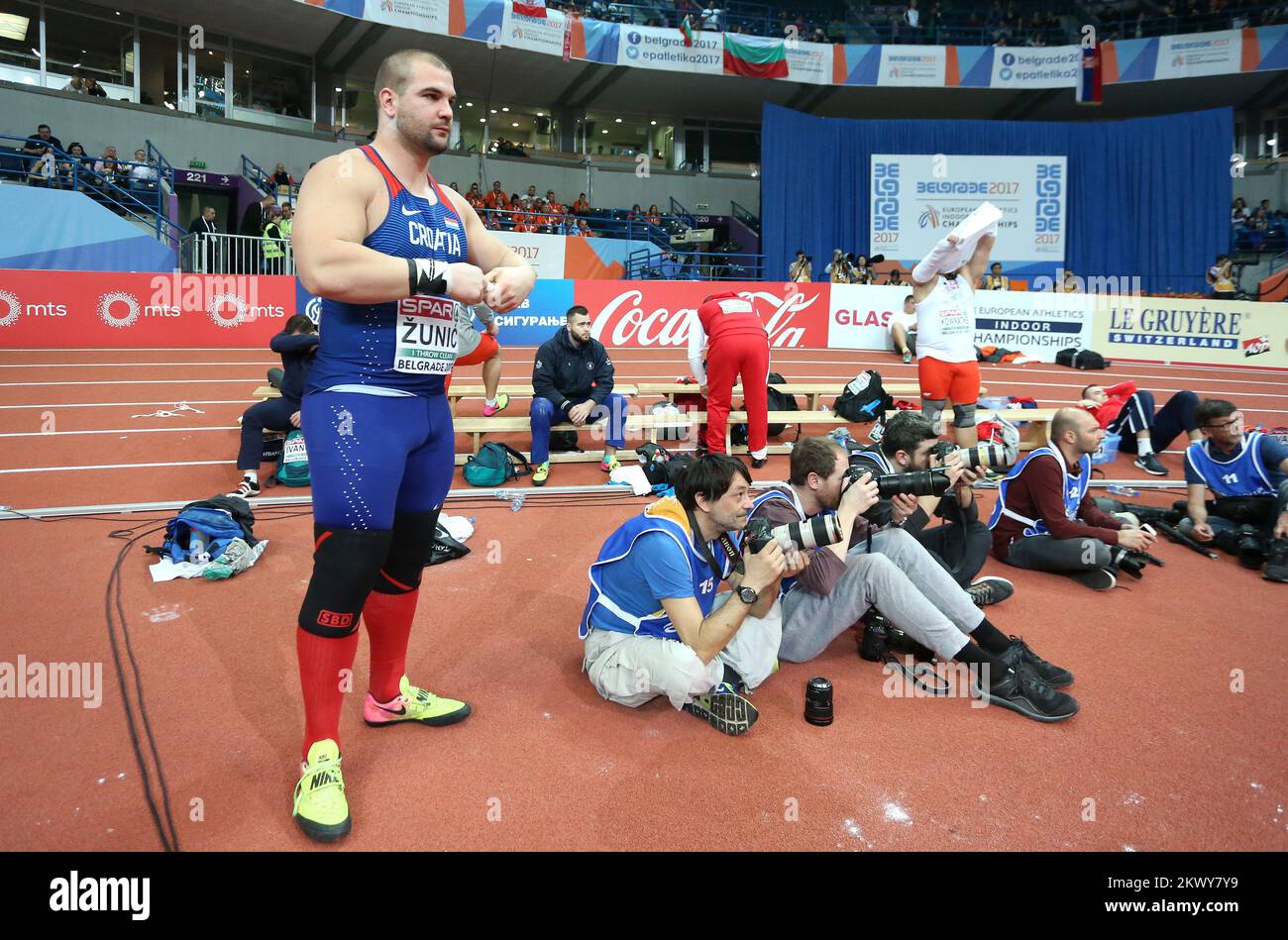 04.03.2017., Serbia, Belgrade - Kombank Arena, European Indoor ...