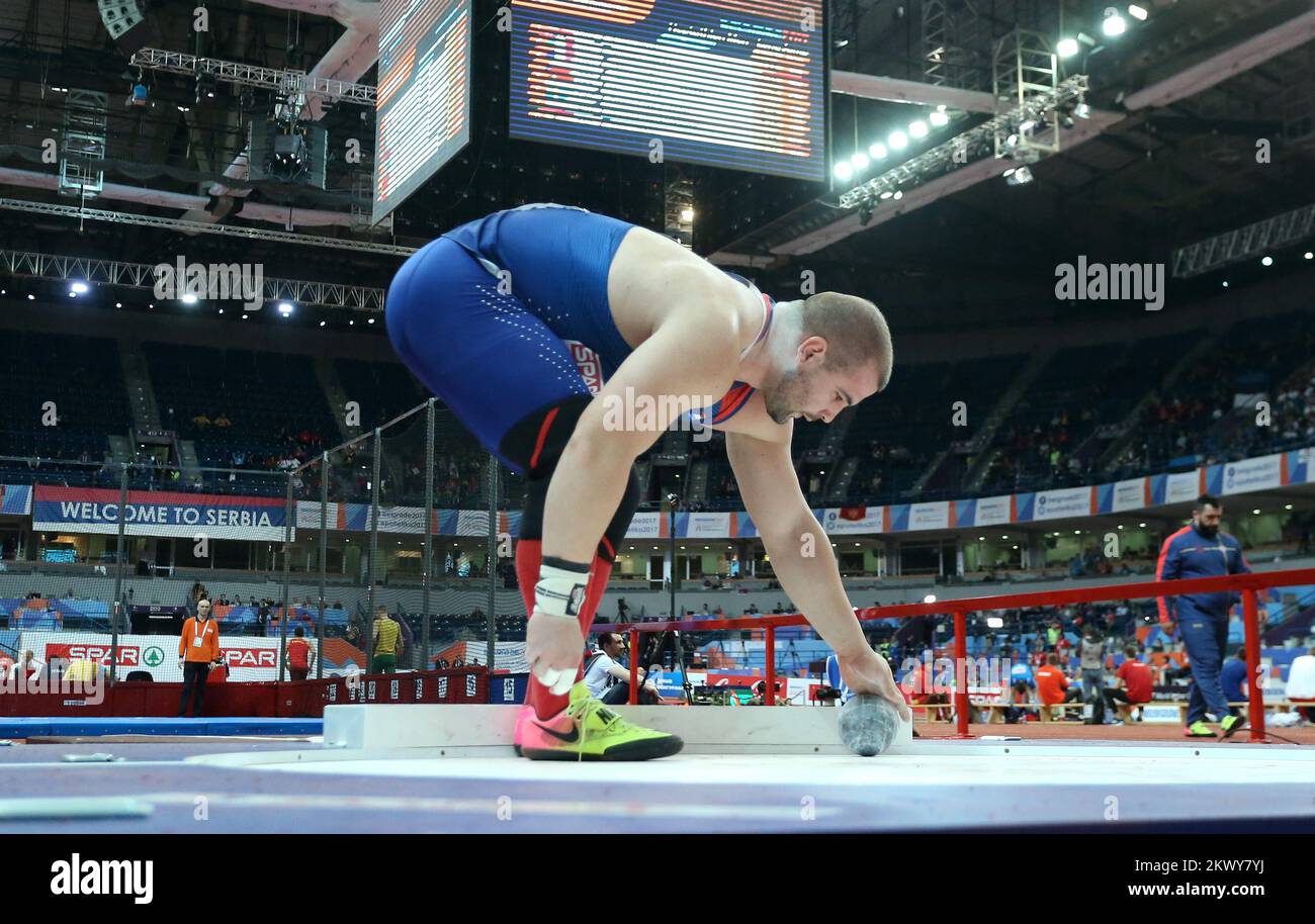 04.03.2017., Serbia, Belgrade - Kombank Arena, European Indoor ...