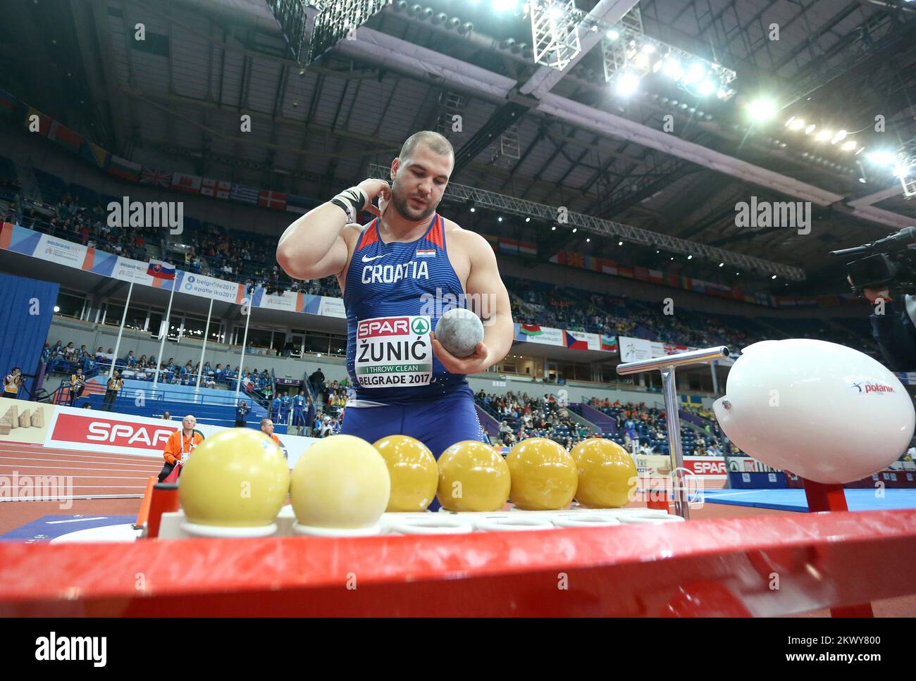 04.03.2017., Serbia, Belgrade - Kombank Arena, European Indoor ...
