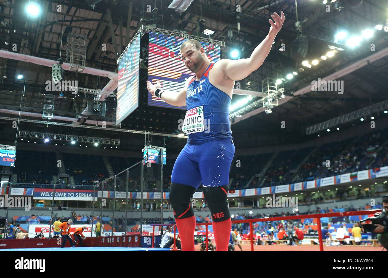 04.03.2017., Serbia, Belgrade - Kombank Arena, European Indoor ...