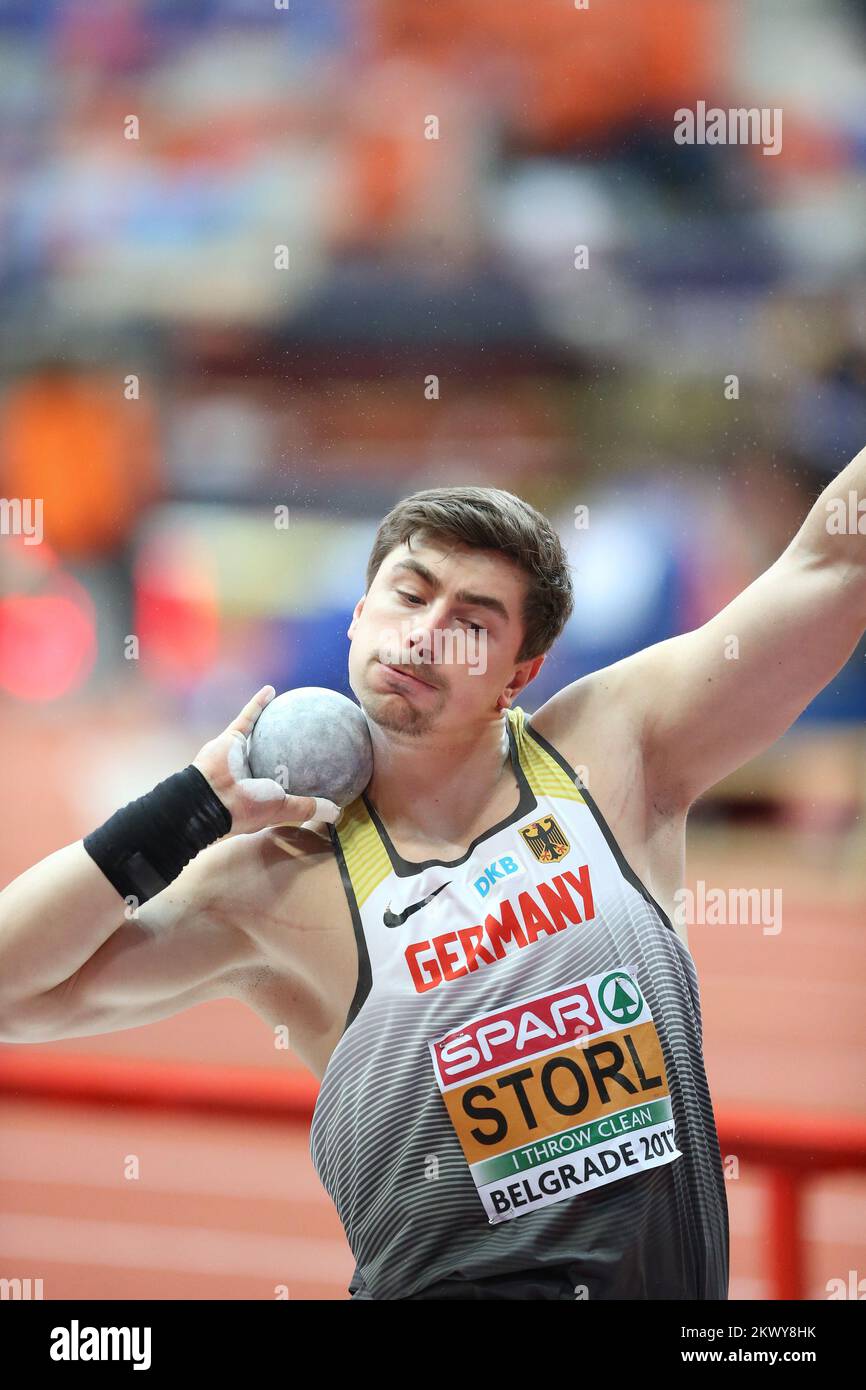 04.03.2017., Serbia, Belgrade - Kombank Arena, European Indoor ...