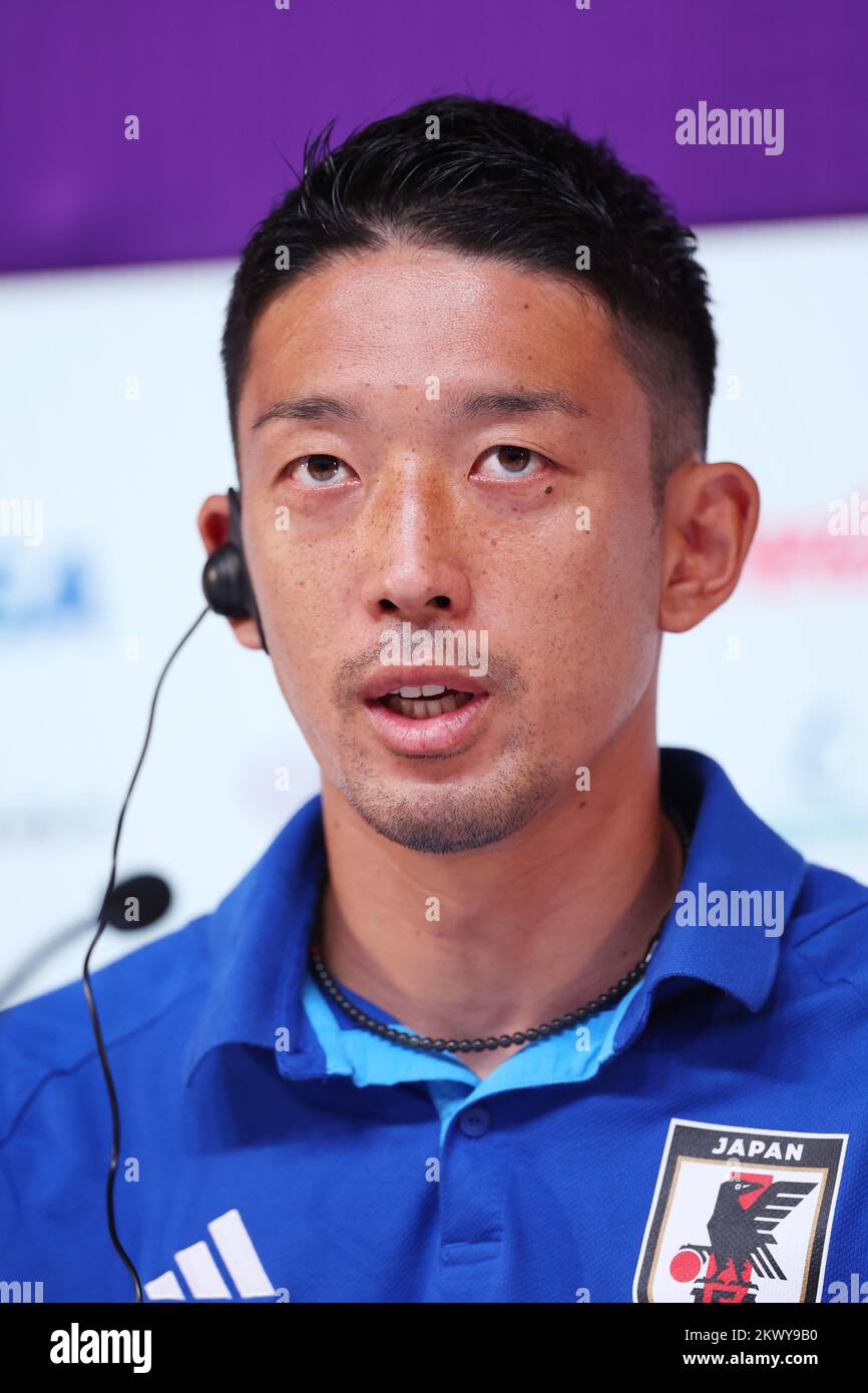 Doha, Qatar. 30th Nov, 2022. Shuichi Gonda (JPN) Football/Soccer ...