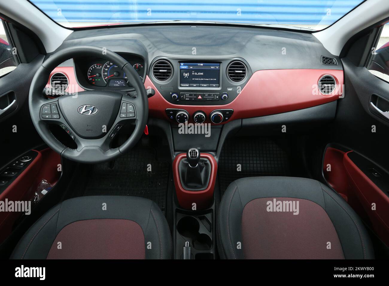 07.02.2017., Zagreb, Croatia - Hyundai i10. Photo: Robert Anic/PIXSELL ...