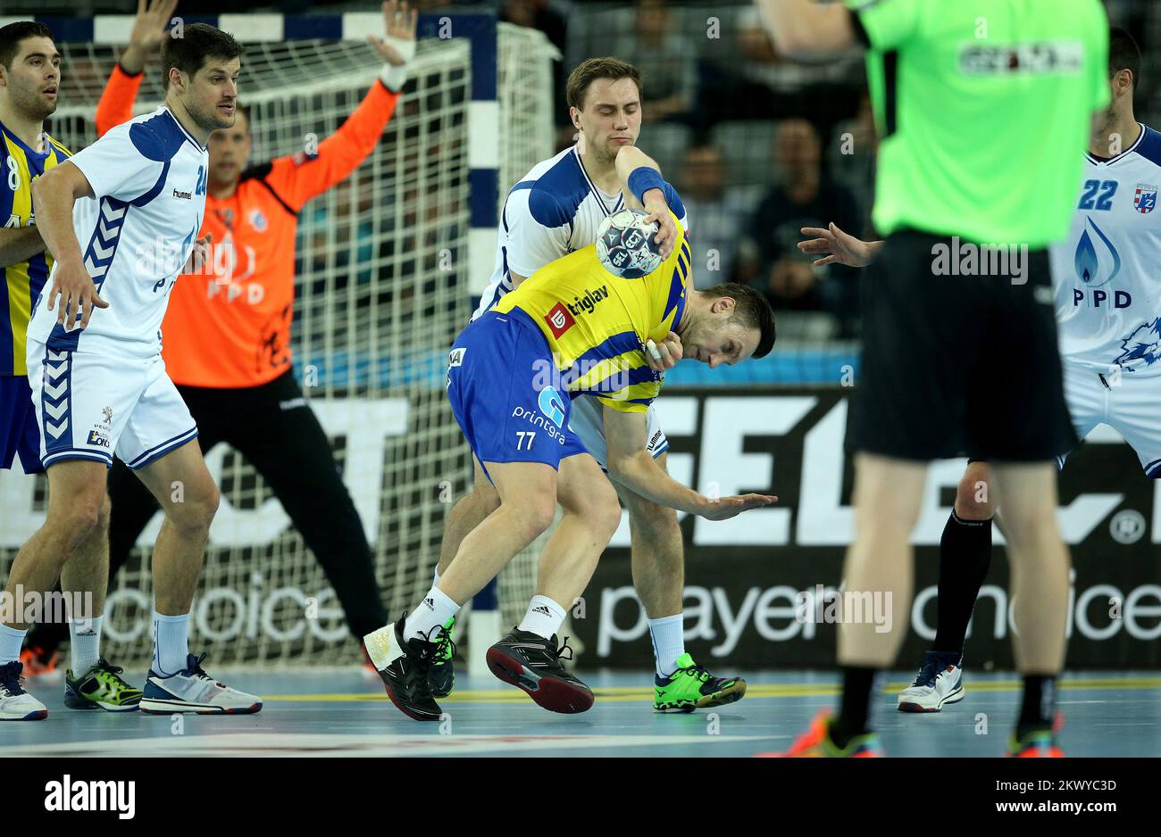 09.03.2017., Arena Zagreb, Zagreb, Croatia - VELUX EHF Champions League ...