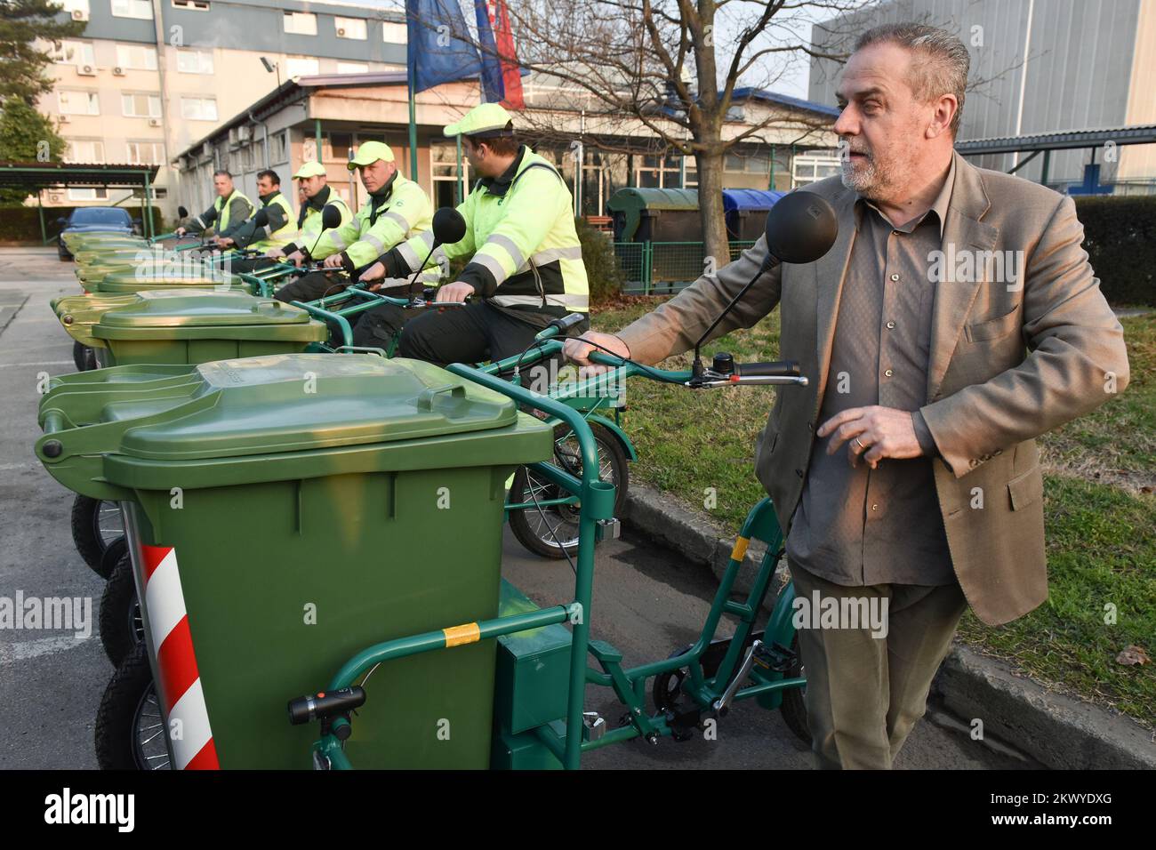 15.03.2017., Zagreb, Croatia - The Mayor of Zagreb Milan Bandic and his ...