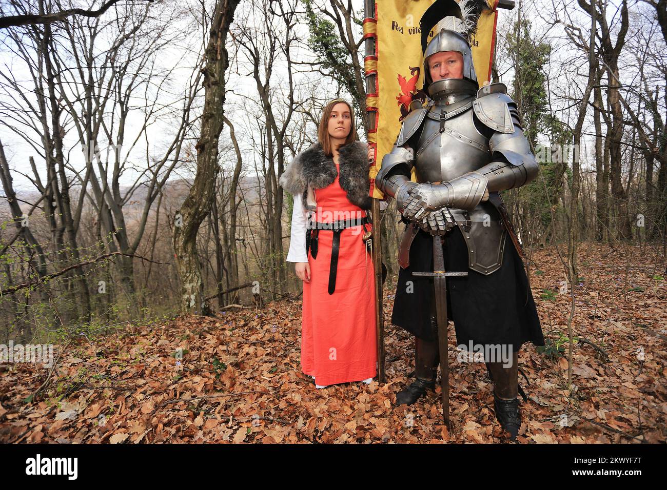 15.03.2017., Orahovica, Croatia - The Association of the Knights ...