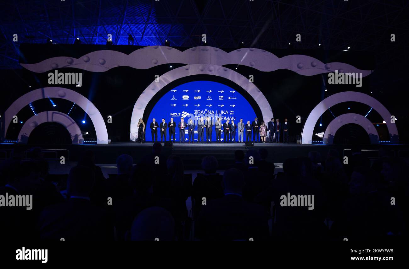 21.03.2017., Croatia, Zagreb - Opening ceremony of the New passenger ...