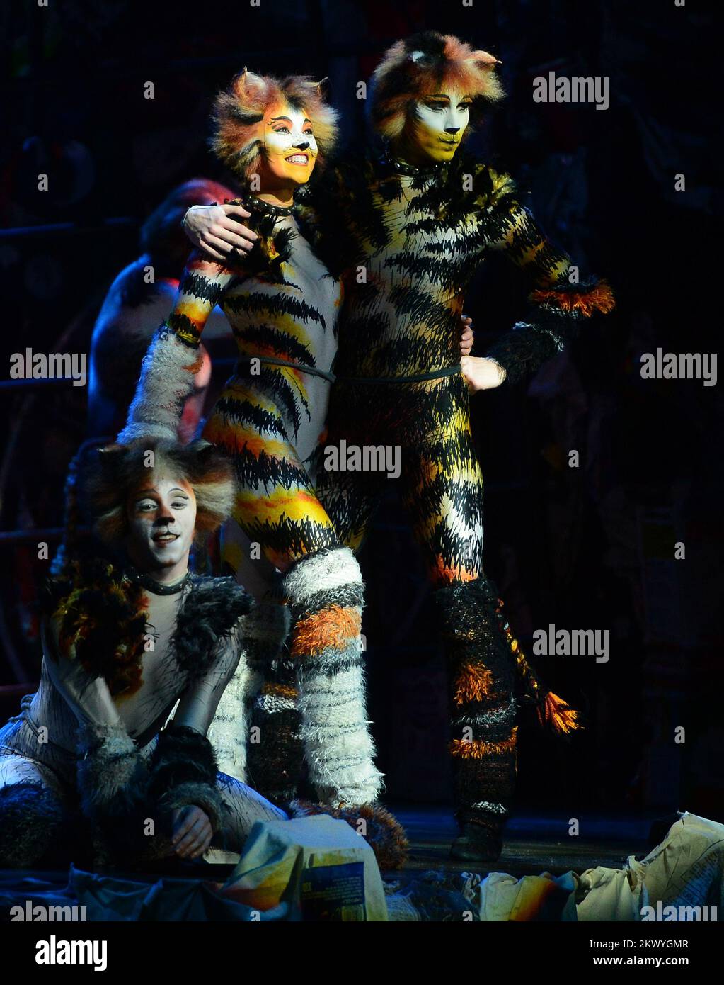 22.03.2017., Croatia, Zagreb - The famous musical Cats by Andrew Lloyd ...