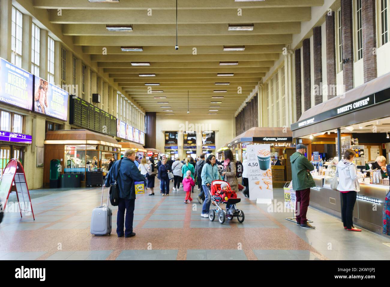 Helsinki central station interior hi-res stock photography and images ...