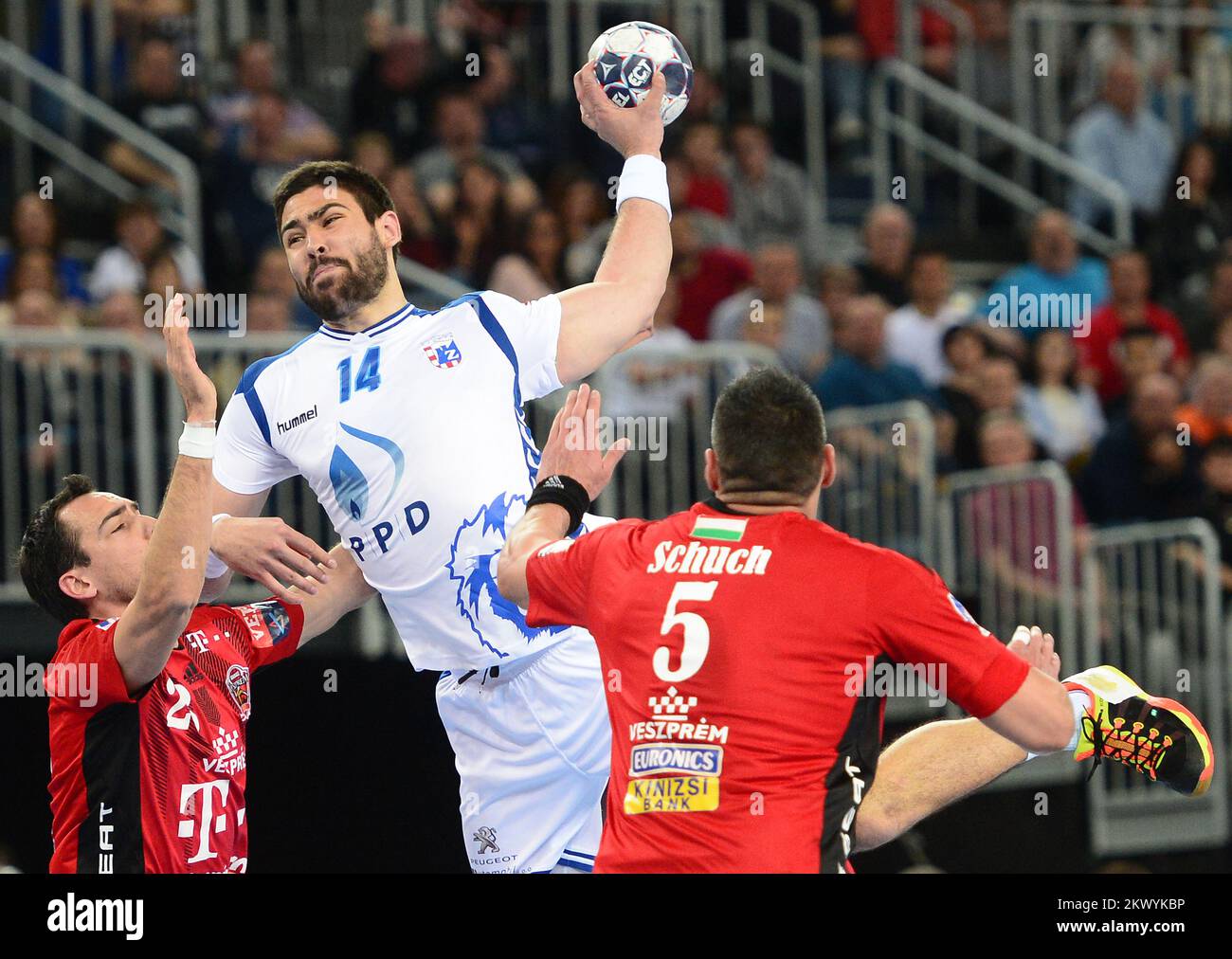 25.03.2017., Croatia, Arena Zagreb, Zagreb - EHF Champions League ...