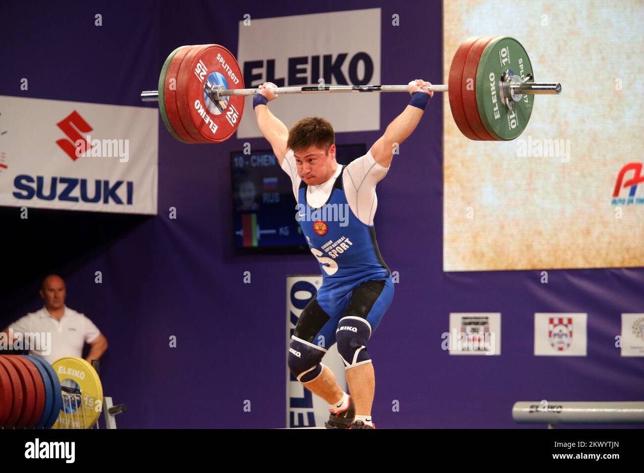 04.04.2017., Croatia, Split - Hall Gripe, European Weightlifting ...