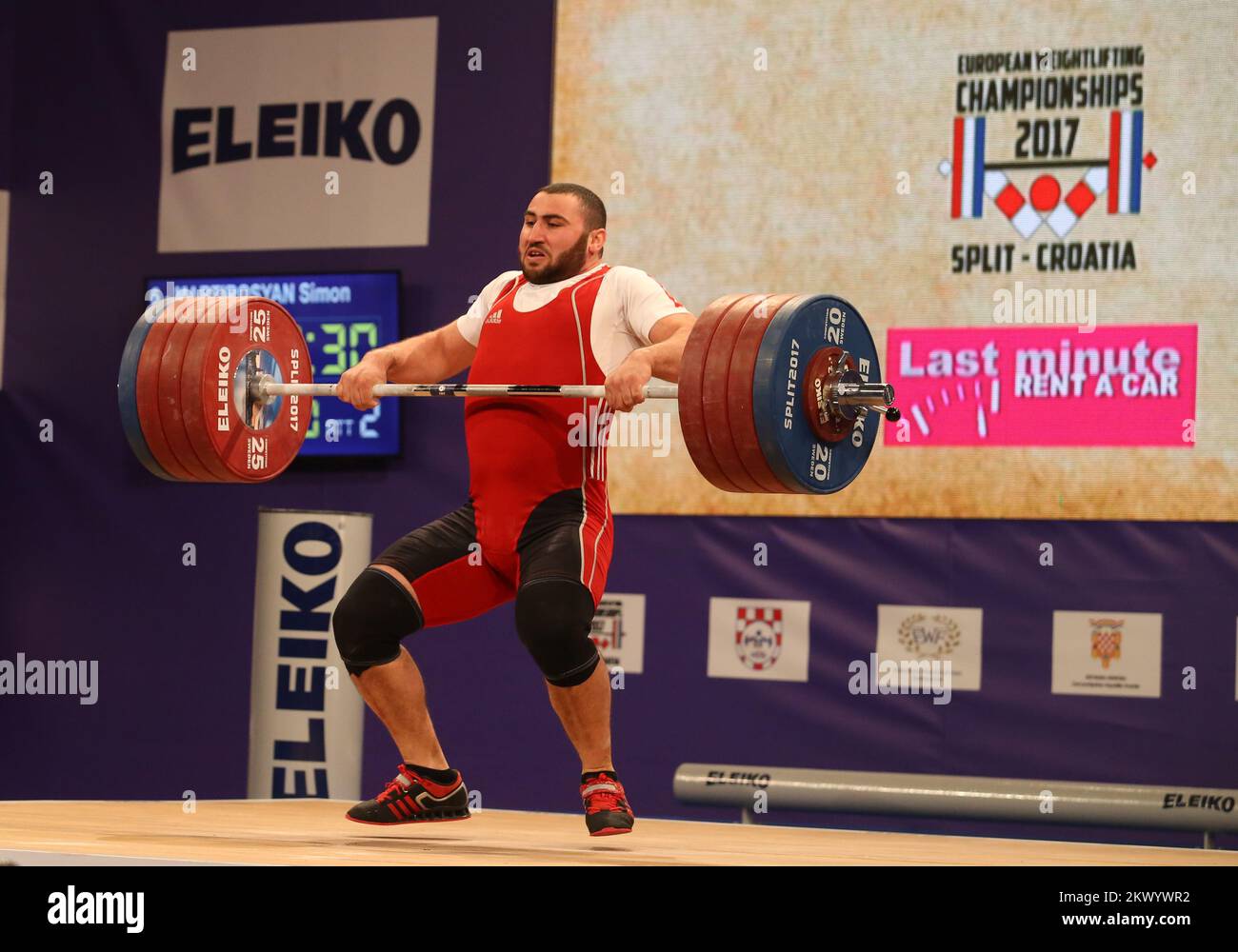08.04.2017., Croatia, Split - European championship in weightlifting ...