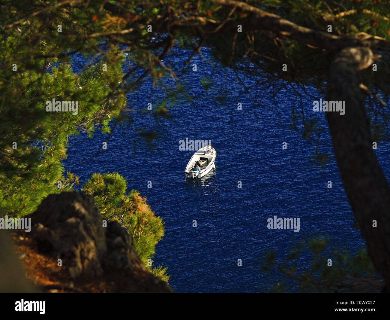 10.04.2017., Makarska, Croatia - Sunny and warm early spring weather is ...