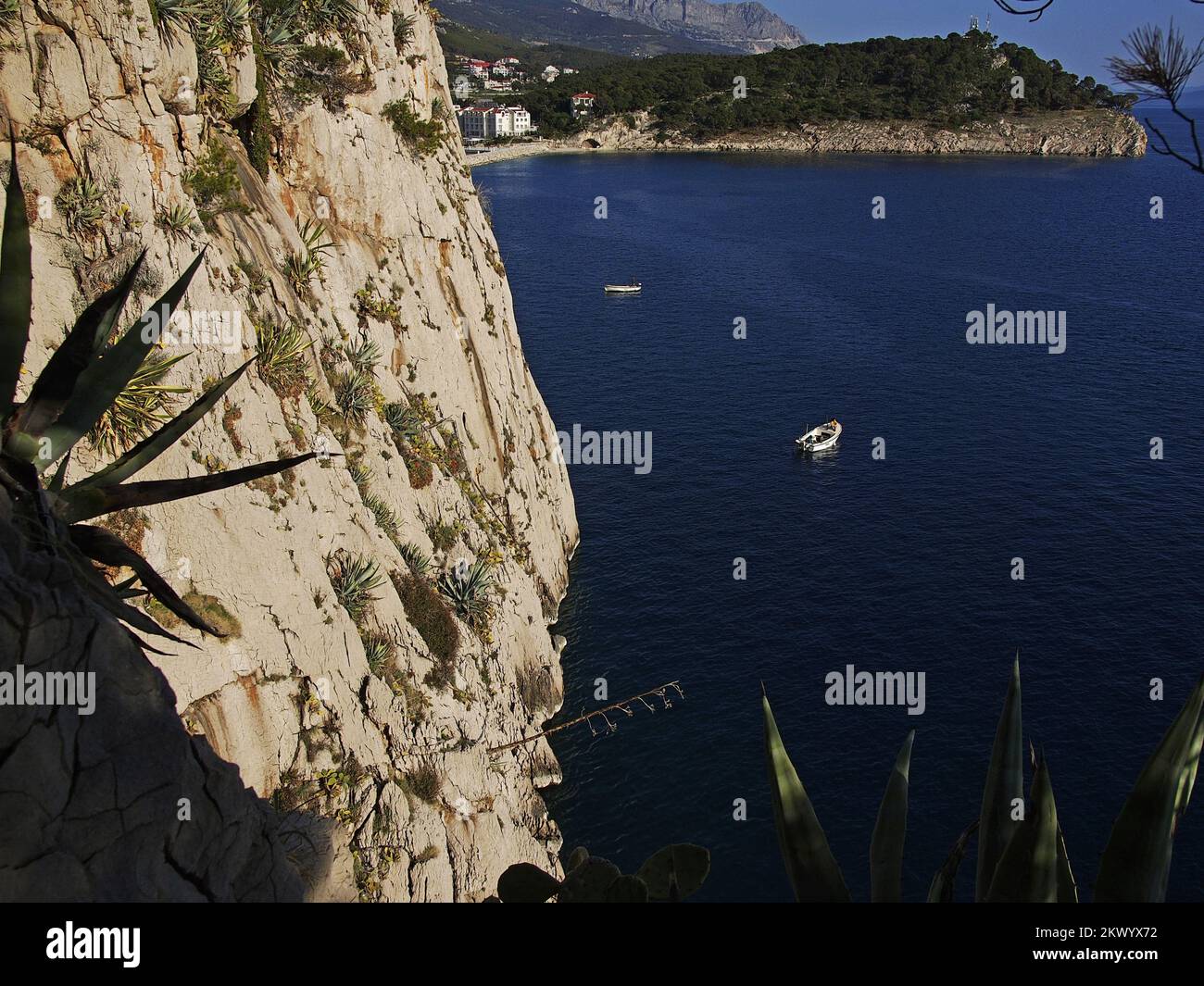 10.04.2017., Makarska, Croatia - Sunny and warm early spring weather is ...