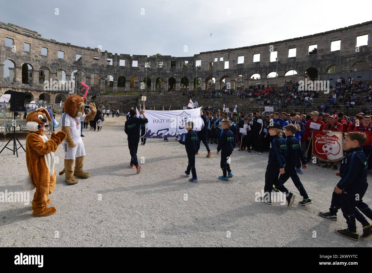 14.04.2017., Pula, Croatia - Opening of the international Youth ...