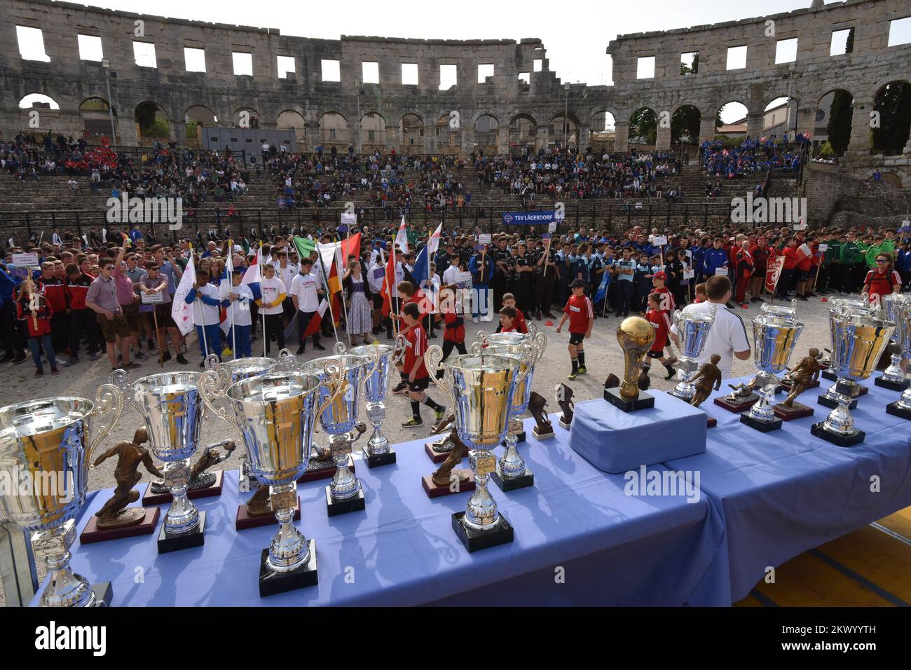 14.04.2017., Pula, Croatia - Opening of the international Youth ...