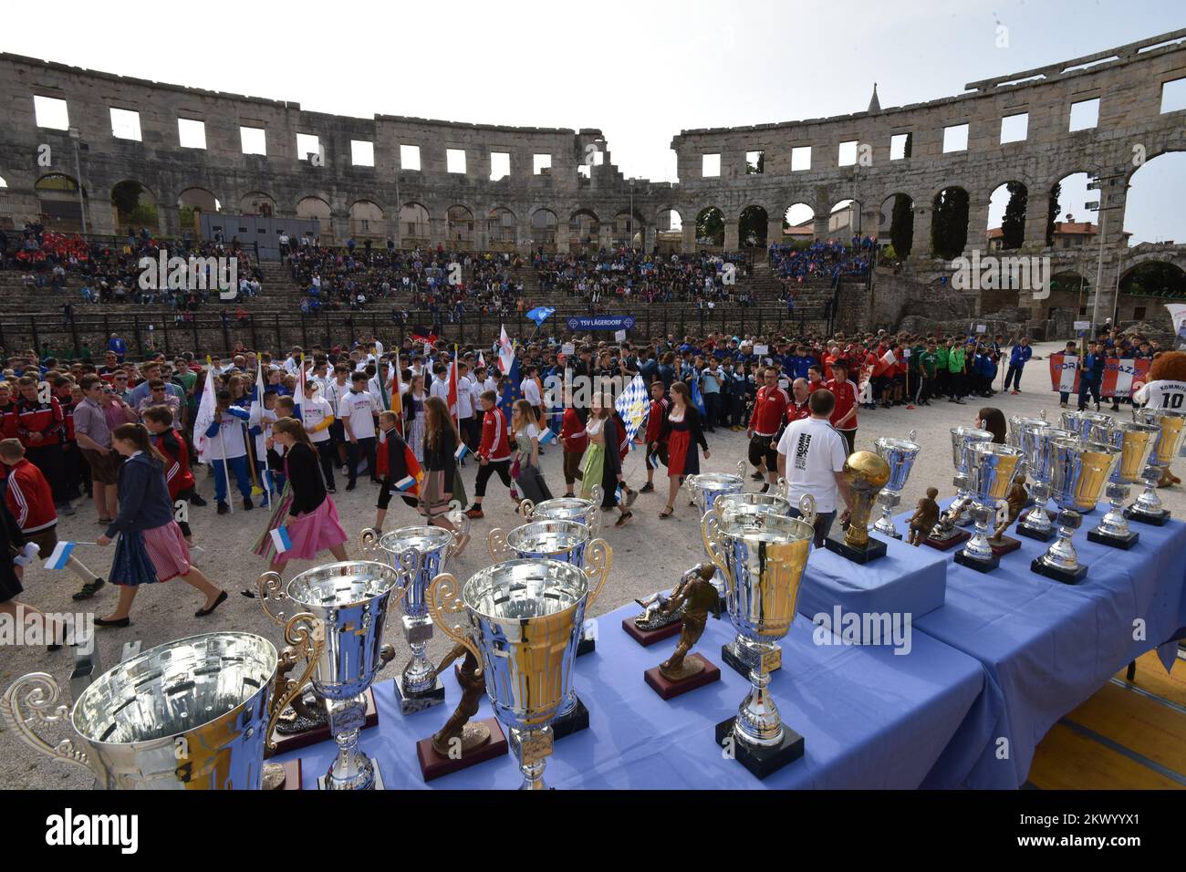 14.04.2017., Pula, Croatia - Opening of the international Youth ...