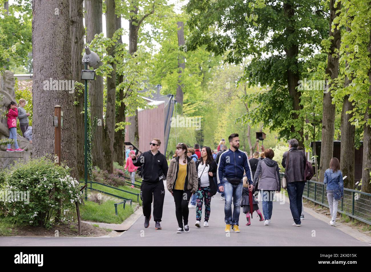 17.04.2017., Zagreb, Croatia - Many citizens decided to visit Zagreb ...