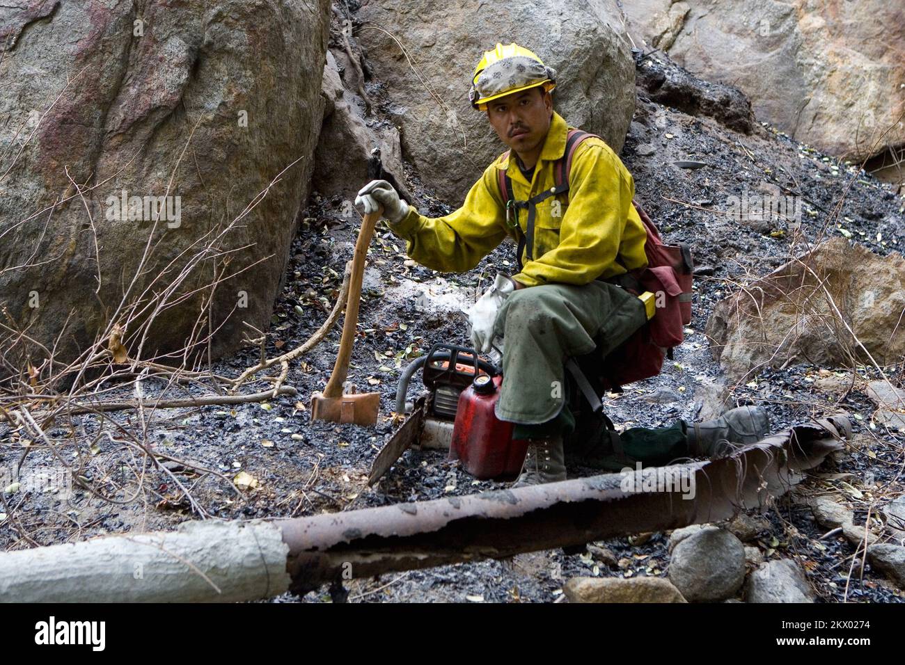 Wildfires, Pauma, CA, November 9, 2007 La Jolla Indian Reservation ...