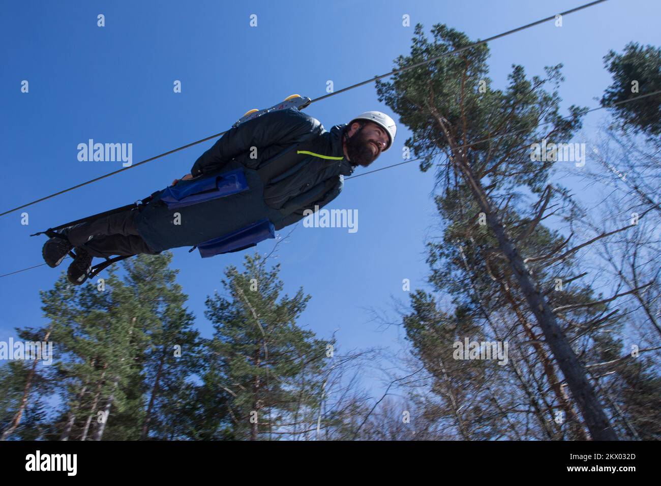 22.04.2017., Croatia, Rudopolje - Zip line - Watch out for the bear is ...