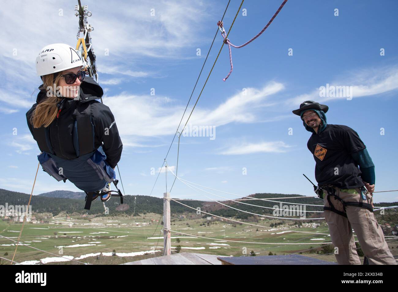 22.04.2017., Croatia, Rudopolje - Zip line - Watch out for the bear is ...