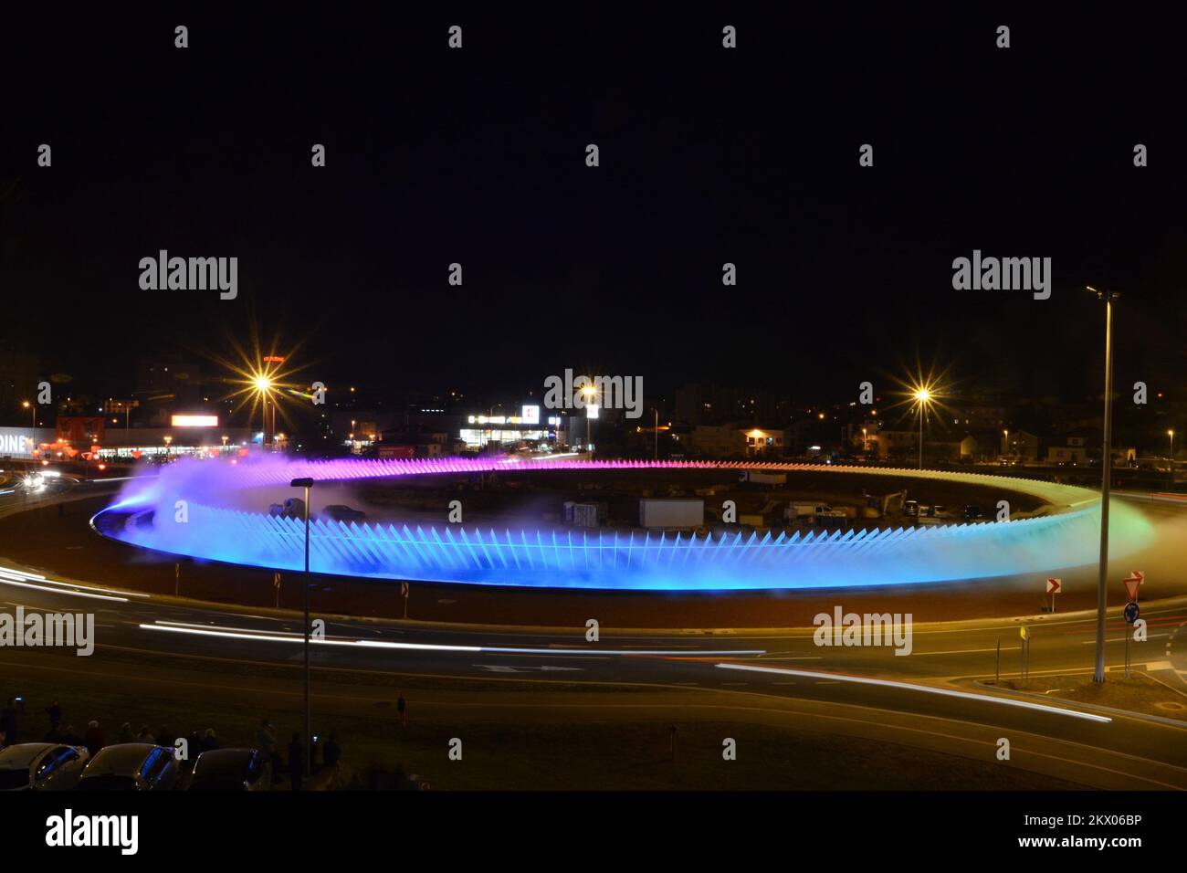 03.05.2017., Croatia, Pula - Tonight is put into operation lighting ...
