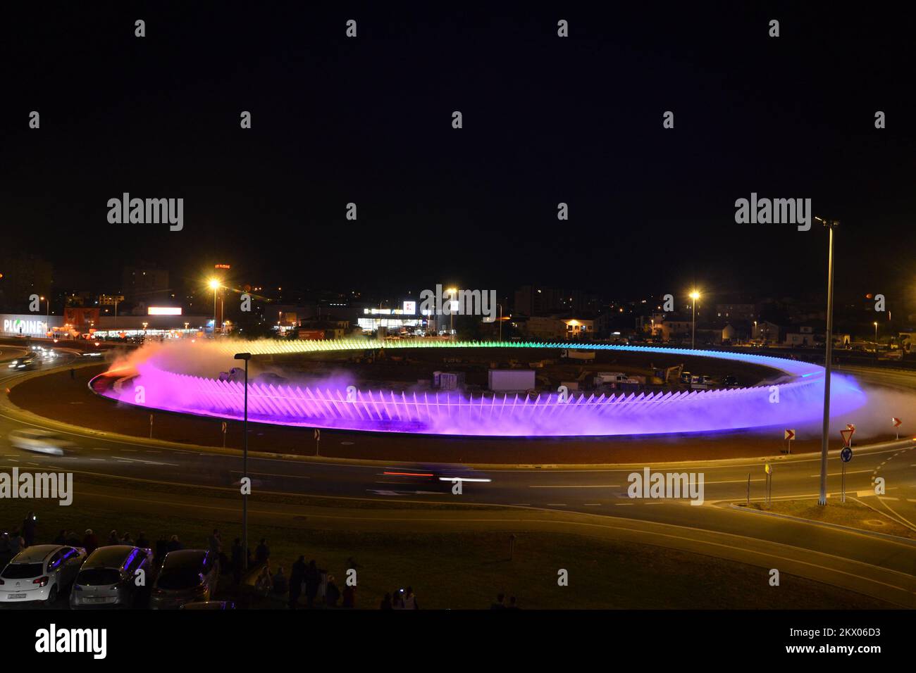03.05.2017., Croatia, Pula - Tonight is put into operation lighting ...