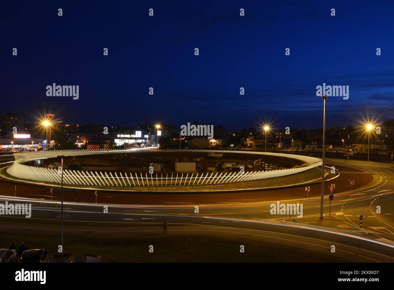 03.05.2017., Croatia, Pula - Tonight is put into operation lighting ...
