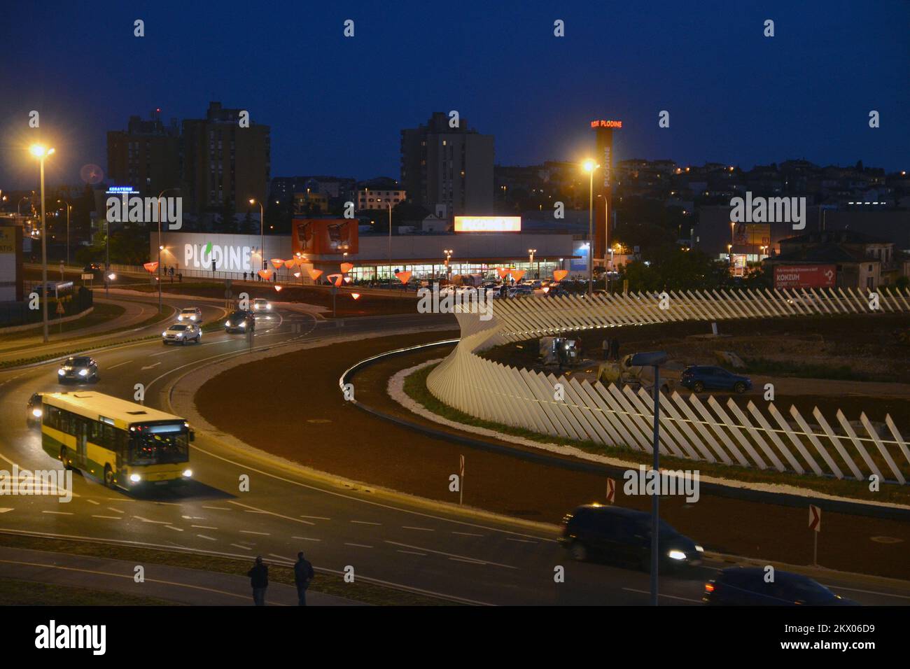 03.05.2017., Croatia, Pula - Tonight is put into operation lighting ...