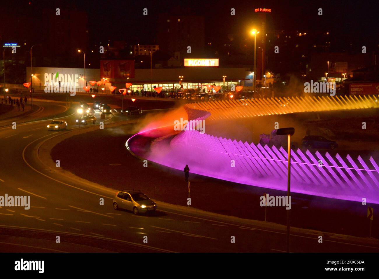 03.05.2017., Croatia, Pula - Tonight is put into operation lighting ...
