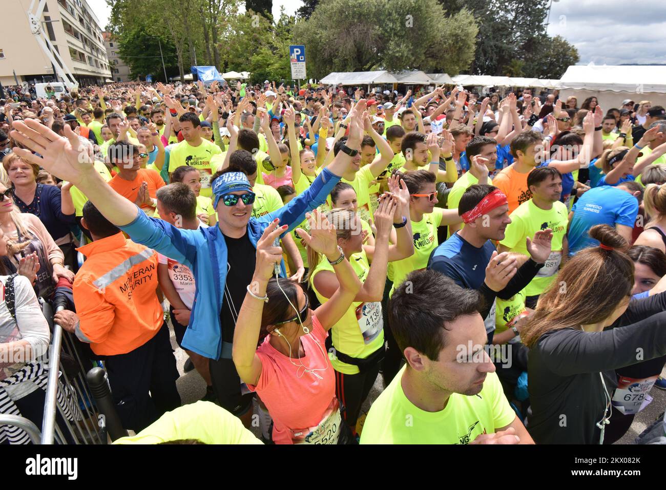 07.05.2017., Zadar, Croatia - Several thousand people participate in ...