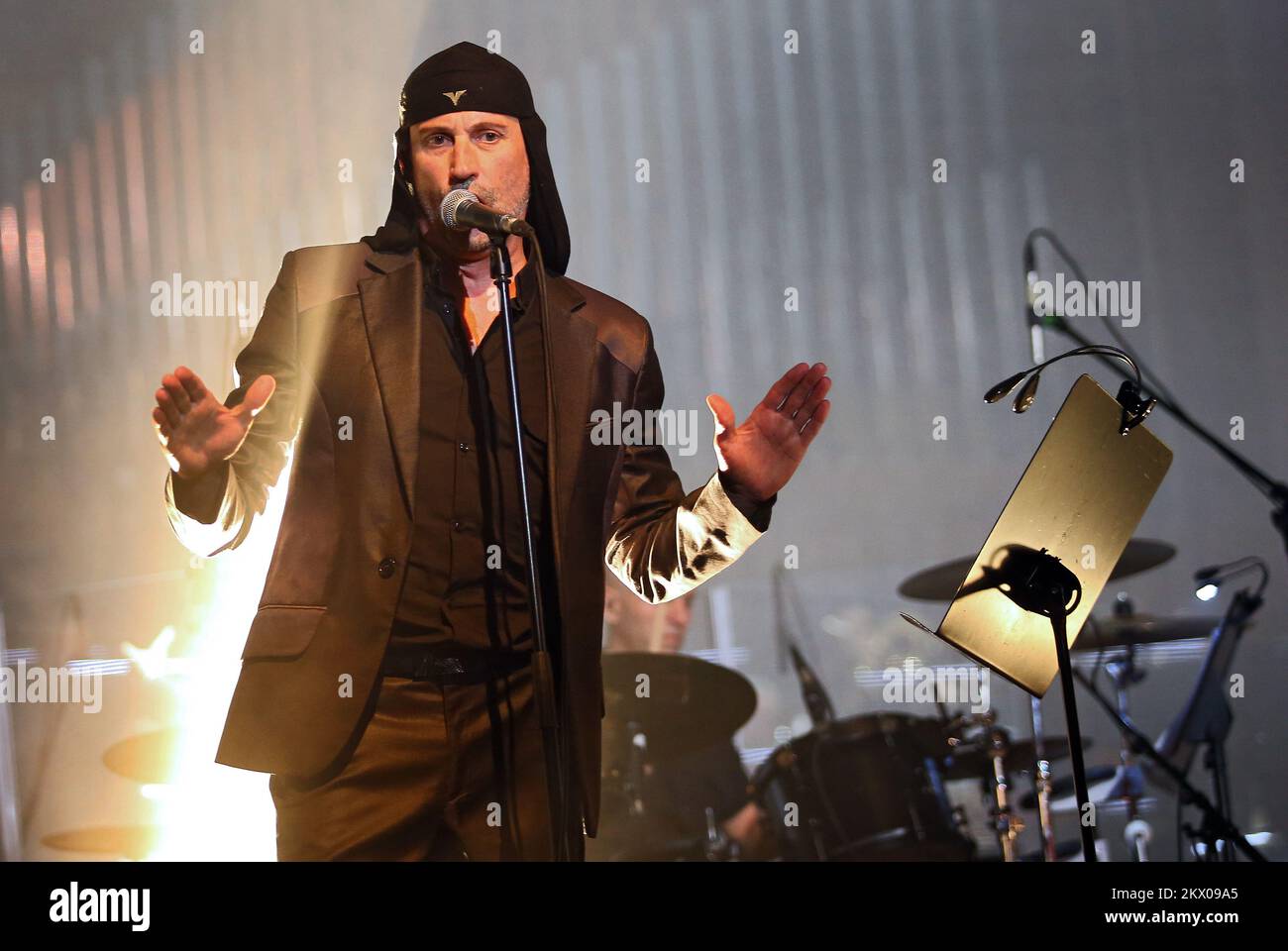 09.05.2017., Zagreb, Croatia - The Slovenian band Laibach held a ...